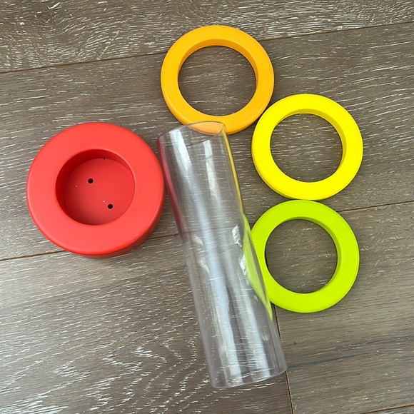 lovevery | Toys | Lovevery Clear Tube With Stacking Rings Montessori ...